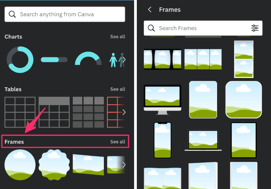 How To Use Frames In Canva Step by Step Guide 
